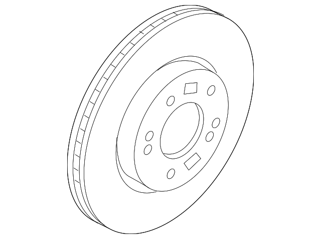 51712-C1000 - Disc Brake Rotor Front 2016-2025 Kia | Kia.Parts Store