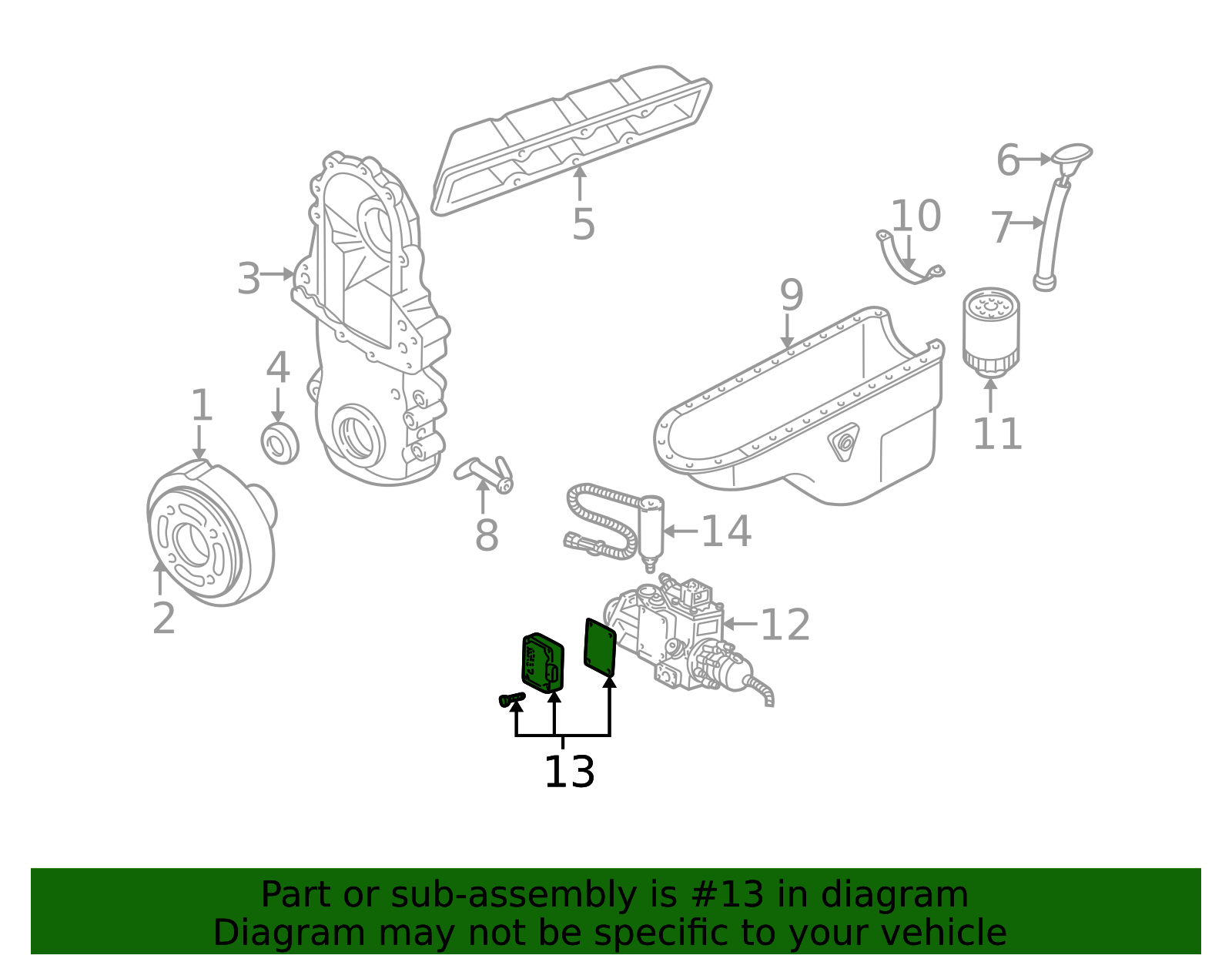 1996-2002 GM Fuel Pump Driver Module with Plate and Bolts 19209057 ...