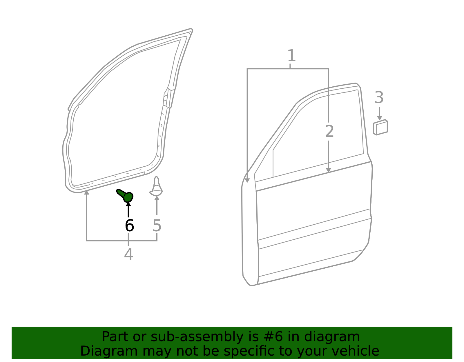 Genuine Official Toyota Door Seal Clip part# 67867-48010 for 2006-2007 ...