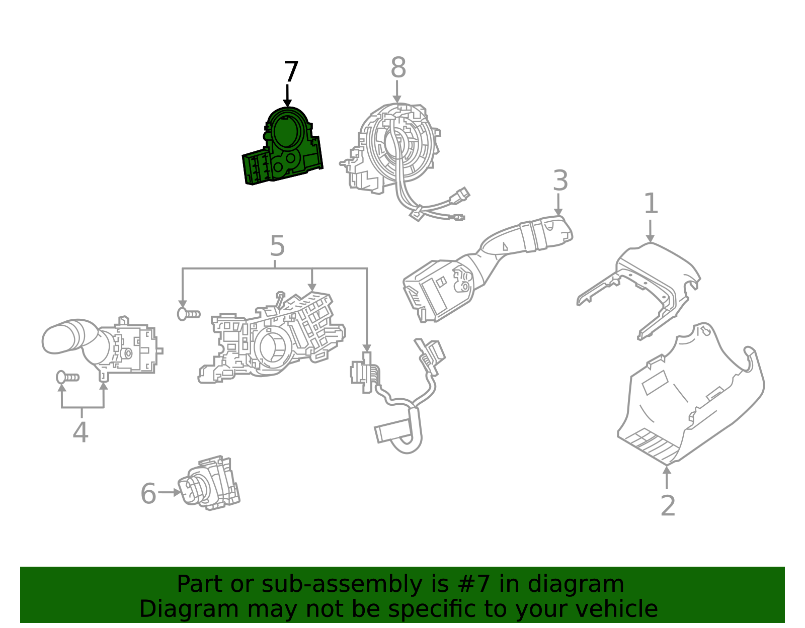 8924B-F6010 - 2022-2024 Lexus - Angle Sensor | My L Parts