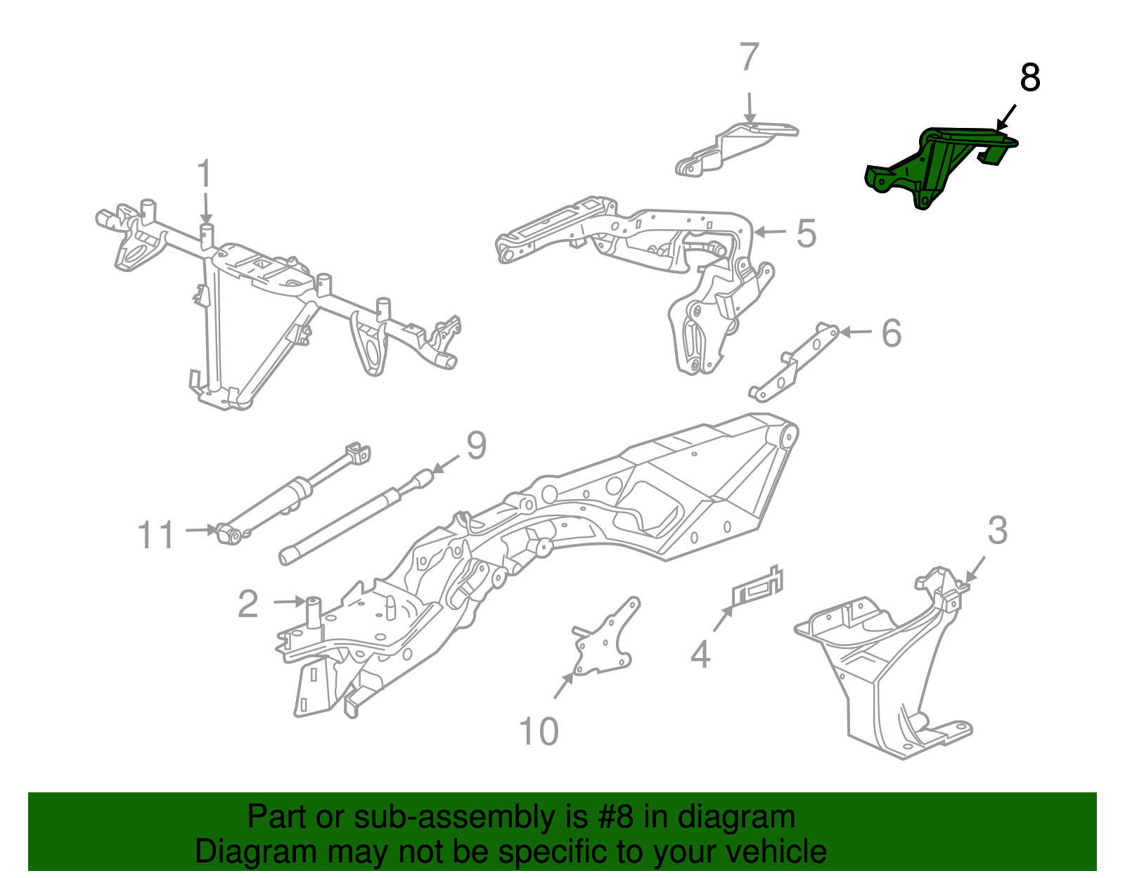 88956649 - Lower Bracket | Partners Chevy