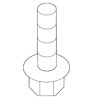 N-912-535-01 - Engine Cradle Mount Bolt 2018-2025 Audi | Audi OEM Parts