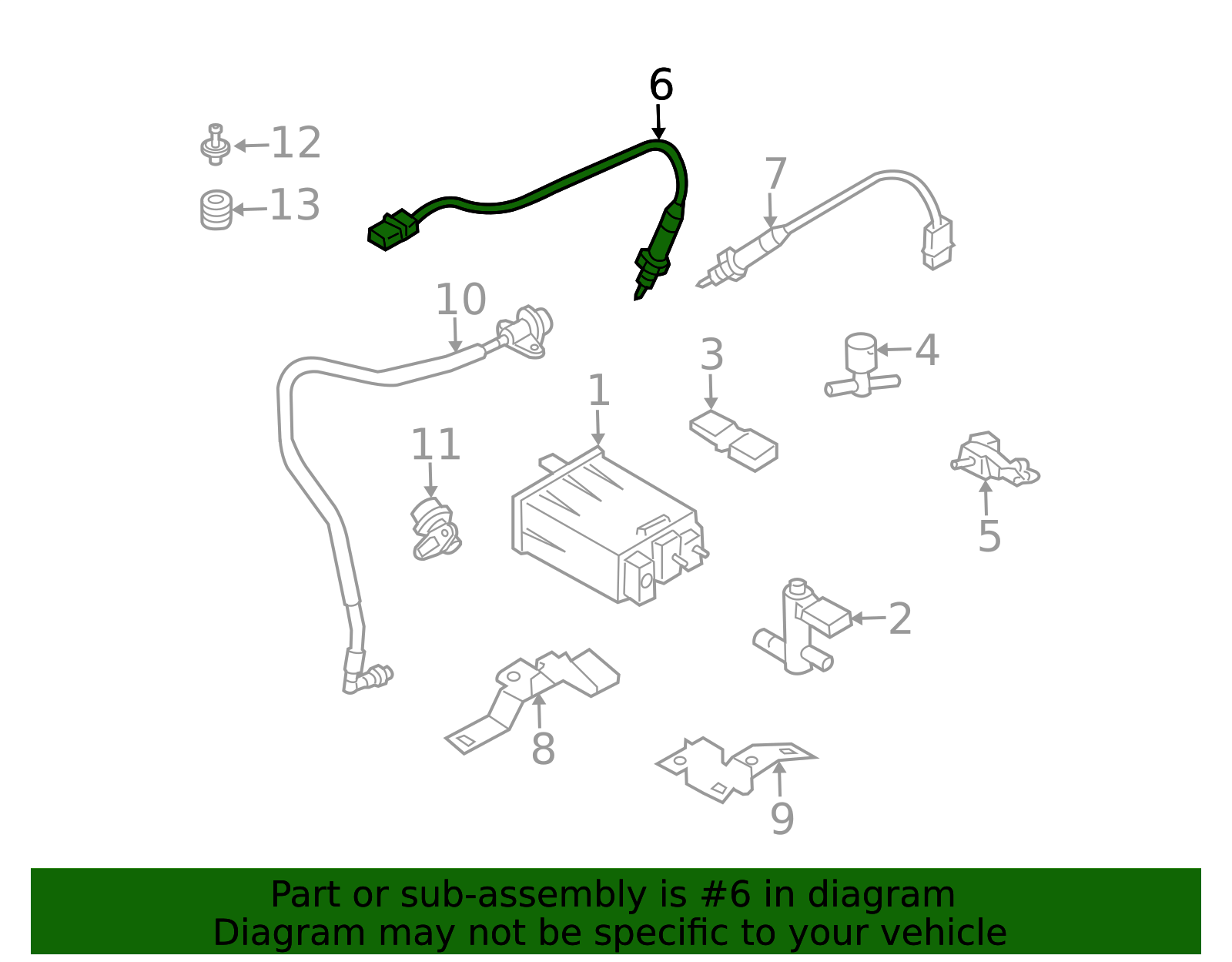 22690-AL600 - Oxygen Sensor 2003-2004 Nissan 350Z | Official Nissan ...