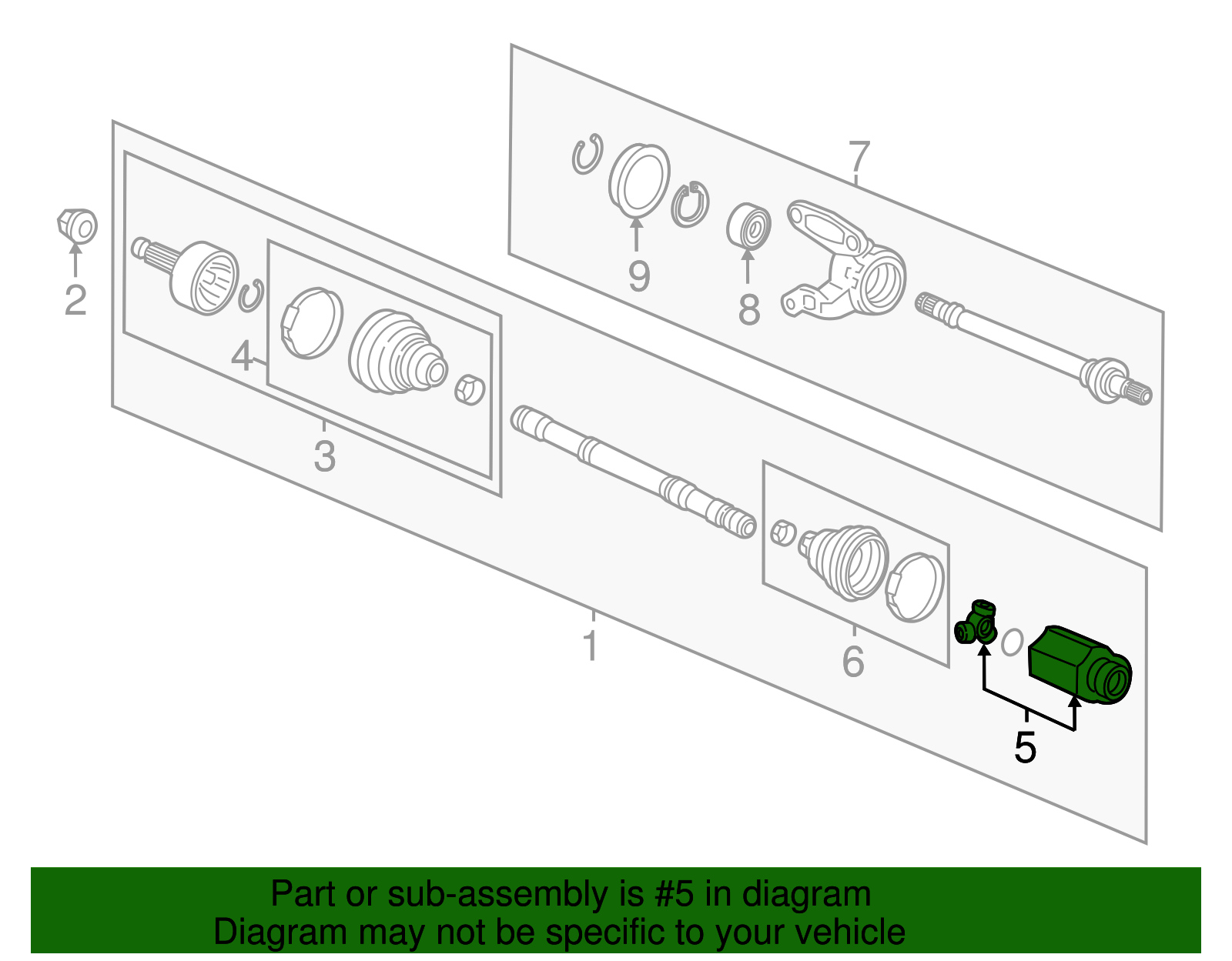 44310-TVC-306 - 2018-2020 Honda Accord - Joint Set Inboard | Honda Car ...
