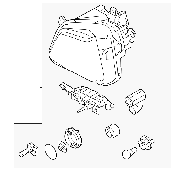 2022-2024 Hyundai Santa Cruz Composite Assembly 92102-K5110 | OEM Parts ...