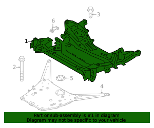 2021-2025 BMW Cross-Member 31118095644 | OEM Parts Online