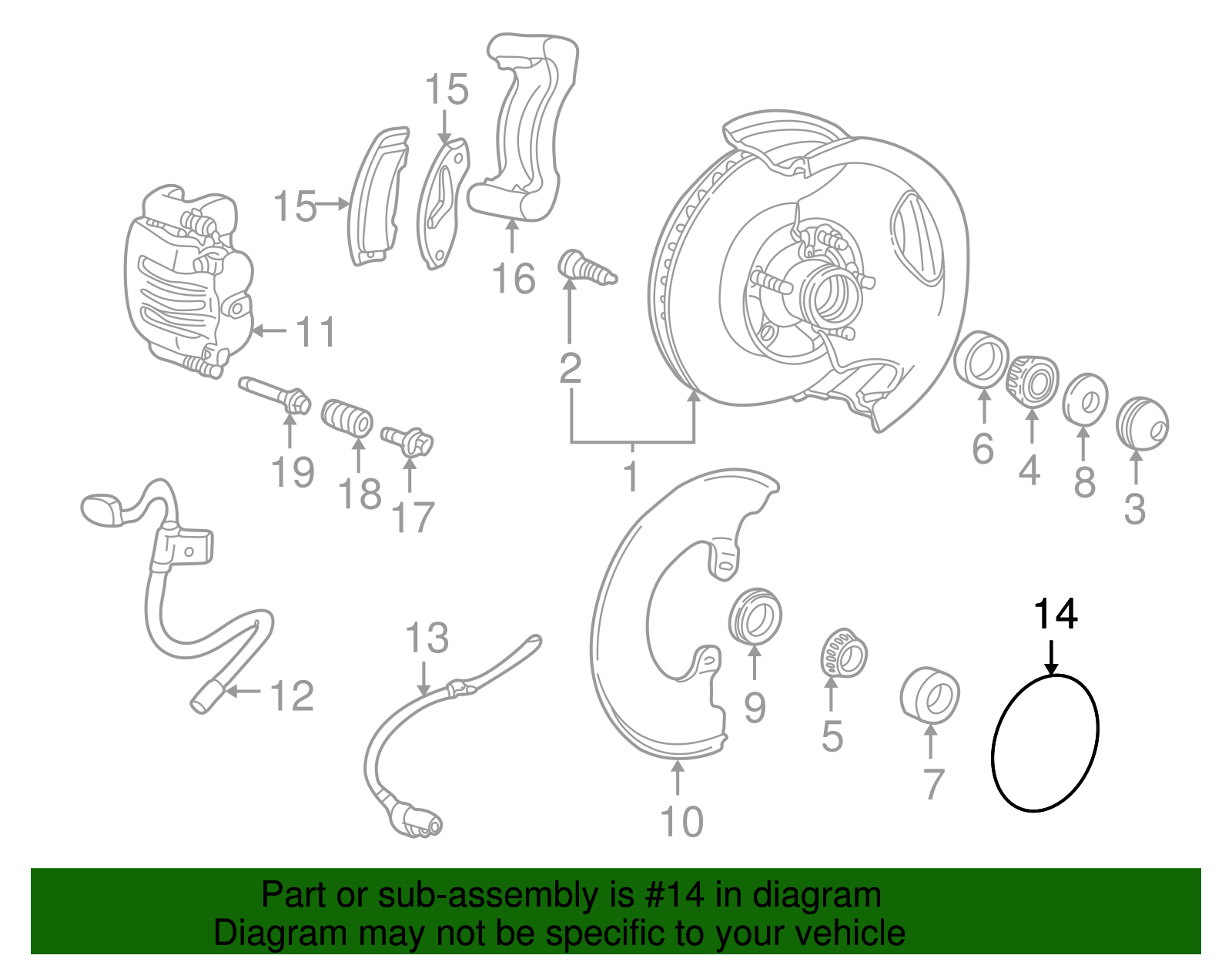 1993-2011 Ford Sensor Ring F47Z-2C182-A | Miracle Ford Parts