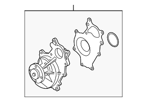 2011-2019 Ford Motorcraft™ Engine Water Pump PW-575 | OEM Parts Online