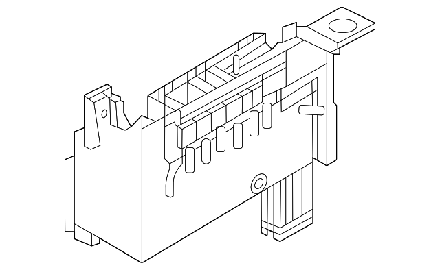 24381-6RA2A - Fuse Holder - 2021-2025 Nissan Rogue | Nissan OEM Parts ...