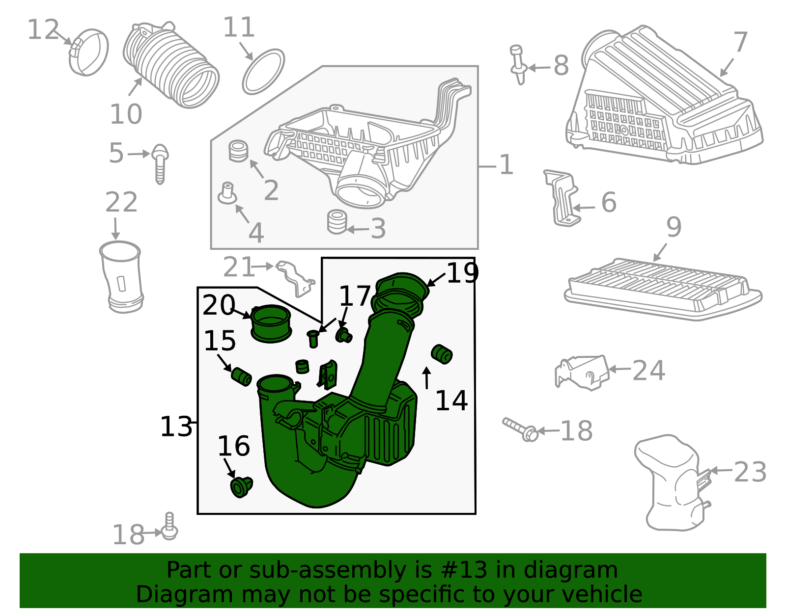 17230-RDA-A00 - Acura Resonator Assembly Performance Auto Parts
