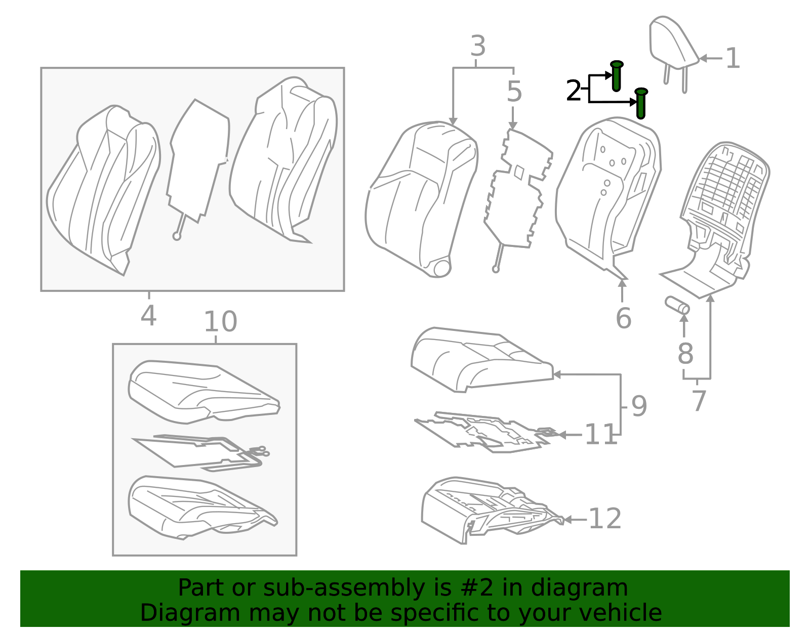71931-06050-C0 - 2019-2024 Lexus - Headrest Guide | My L Parts