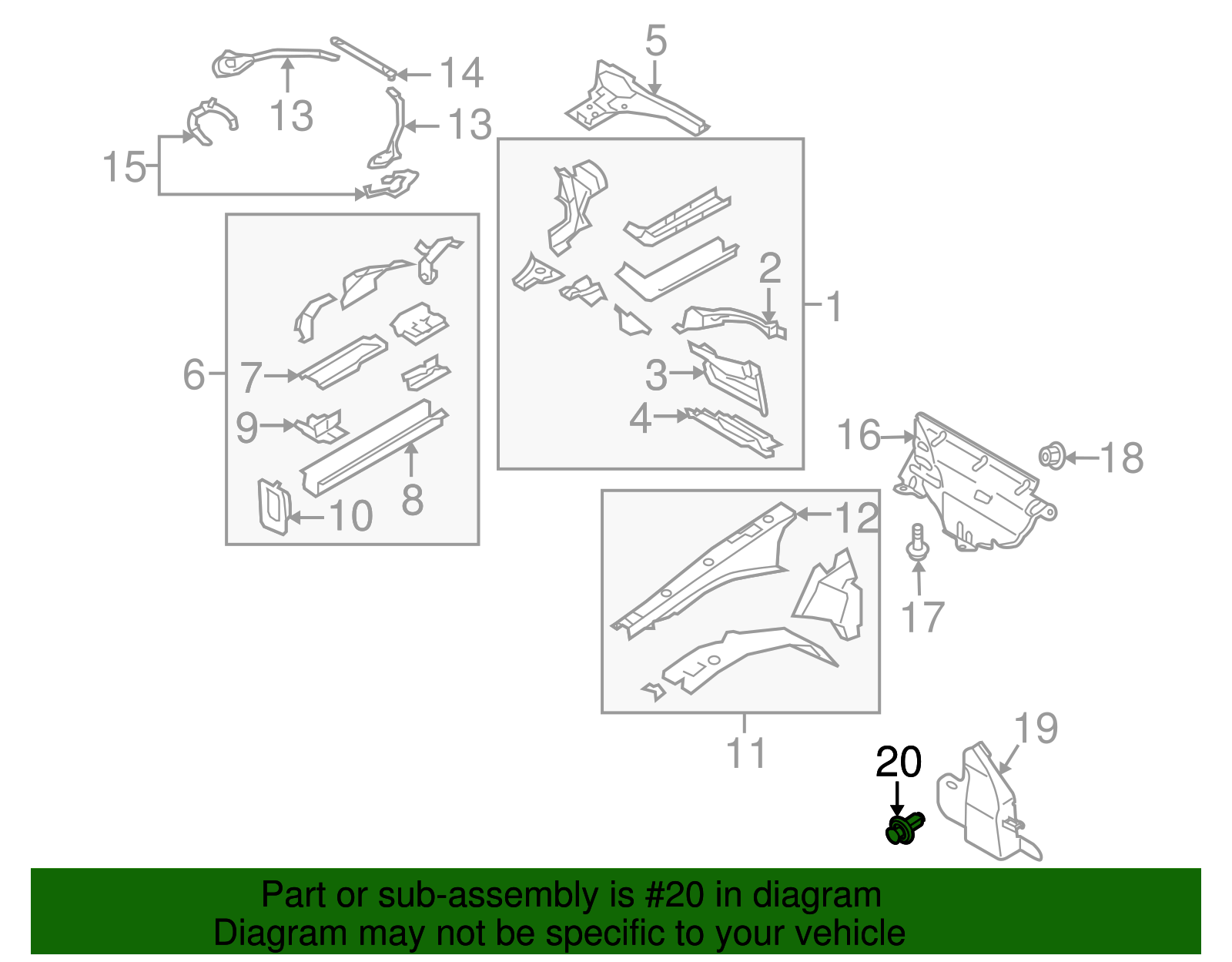BC1D-56-145 - Fender Liner Retainer Clip - 1995-2016 Mazda | Mazda ...