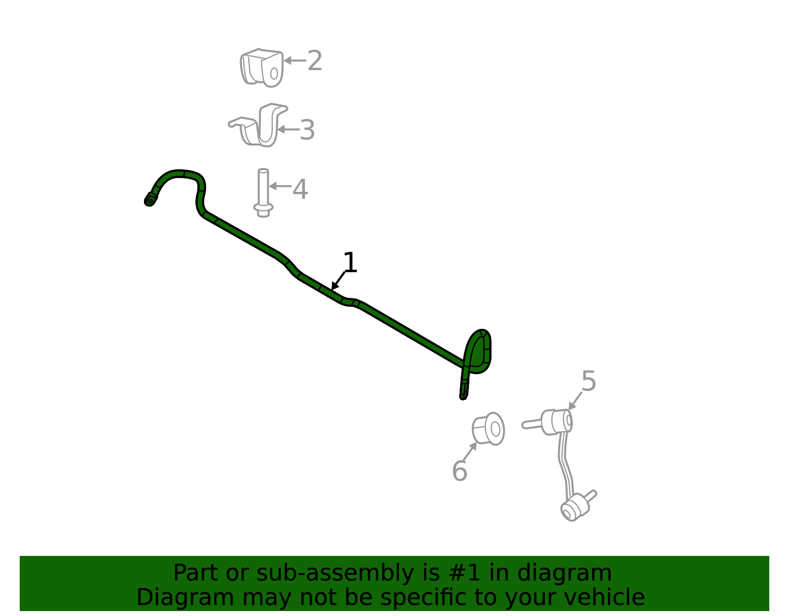 906-323-23-65 - Stabilizer Bar Mercedes-Benz Premier Parts