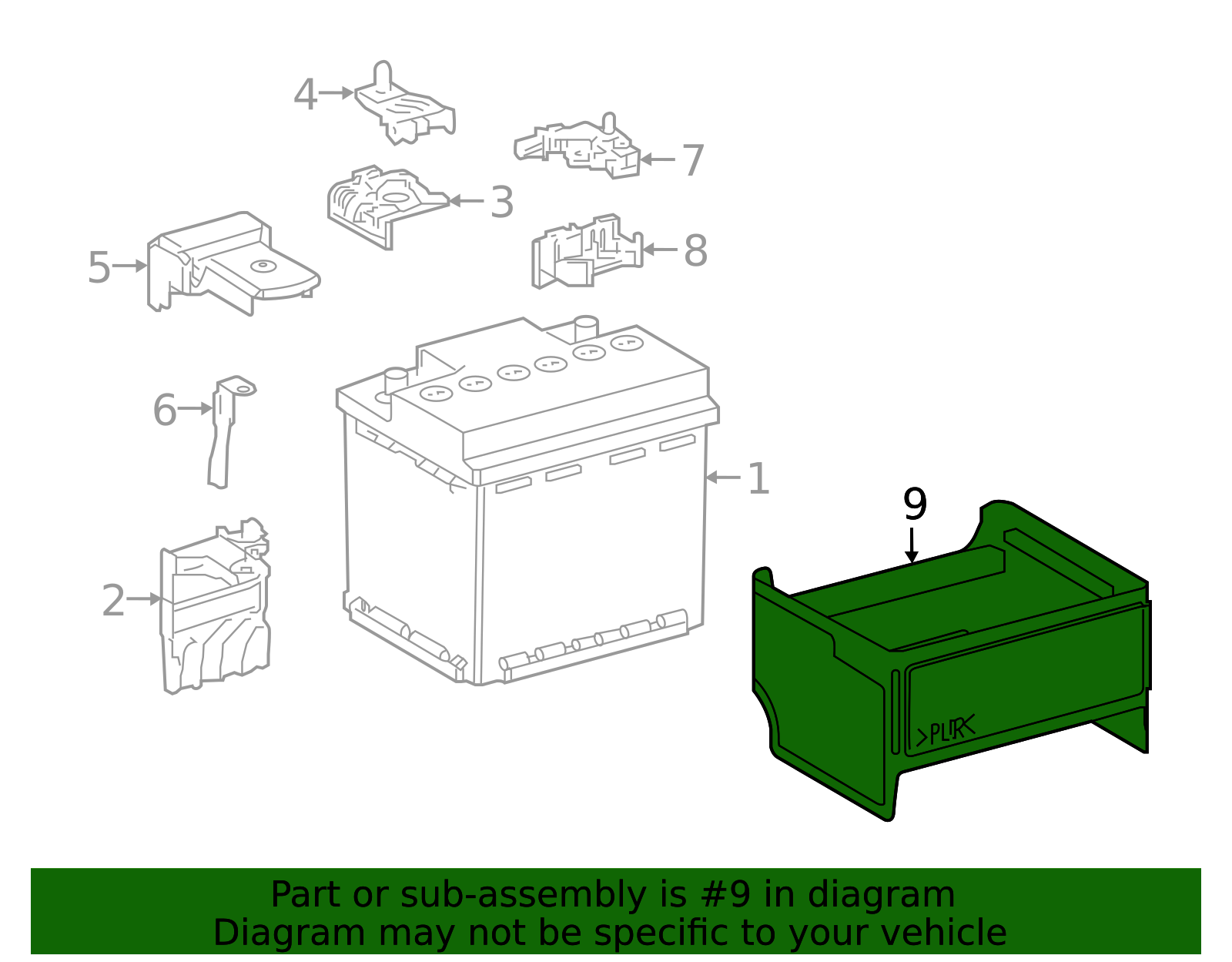 2889937060 - High-Quality Battery Box for 2016-2017 Toyota | AutoNation ...