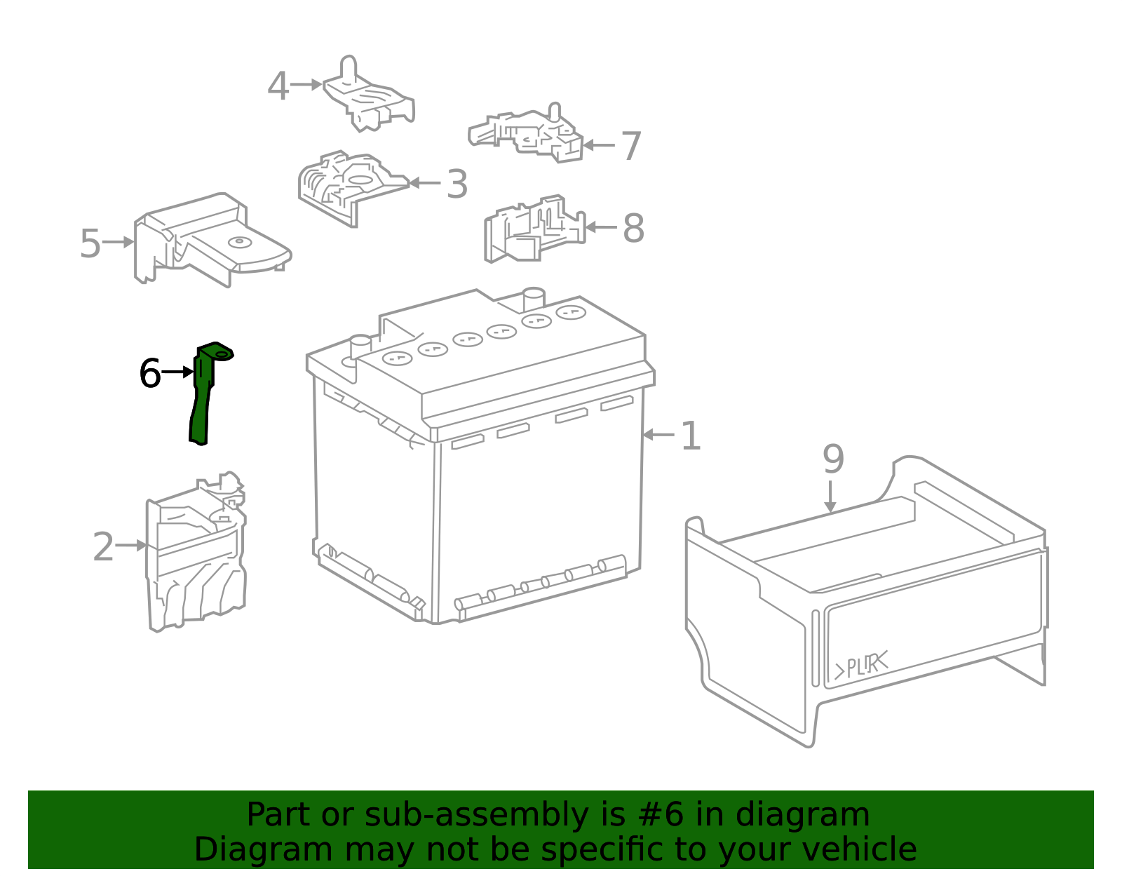 Battery Cable 82123-47060 - Reliable Power Connections | AutoNation Parts