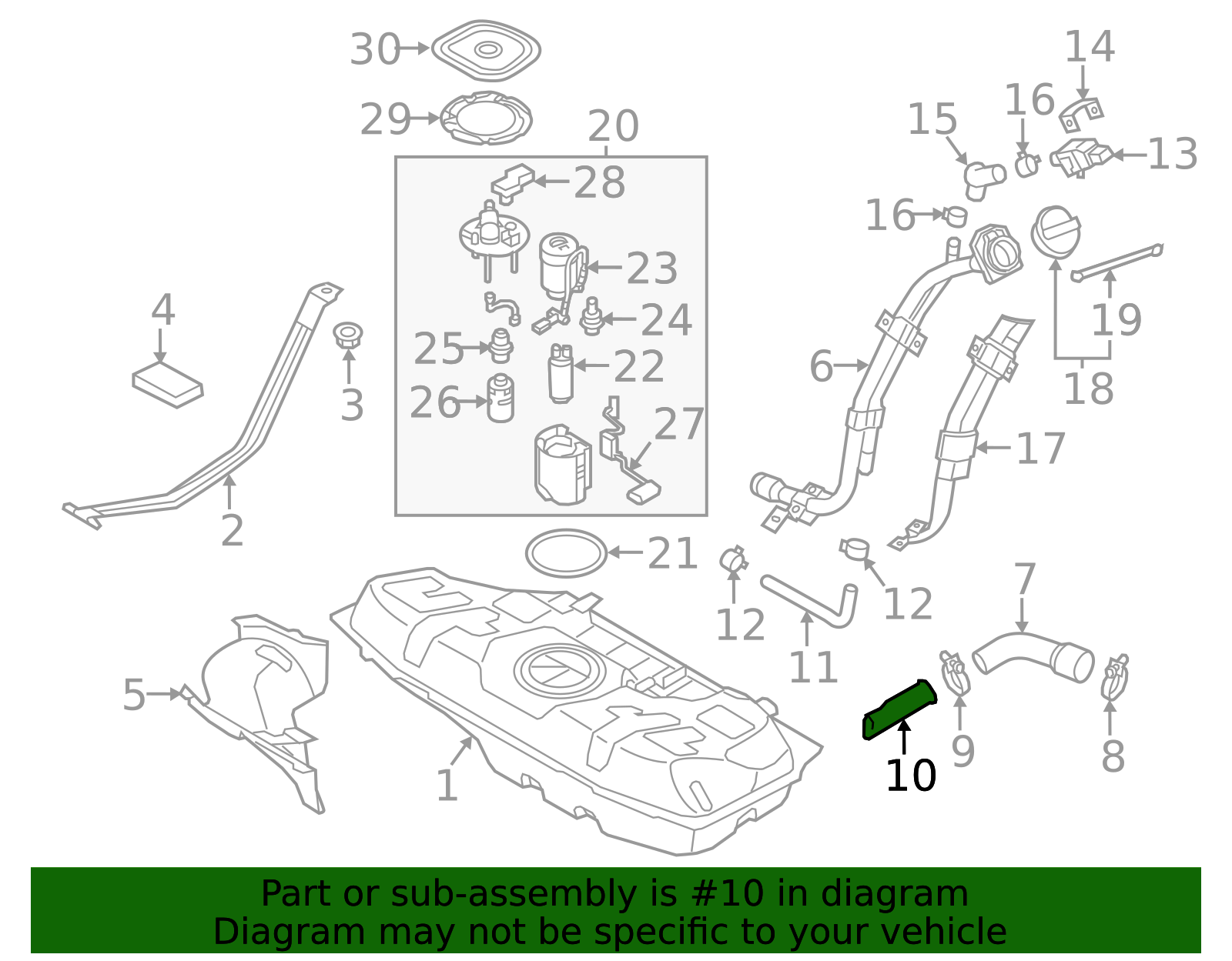 31160-1R500 - Shut-Off Valve 2012-2018 Kia | Kia.Parts Store