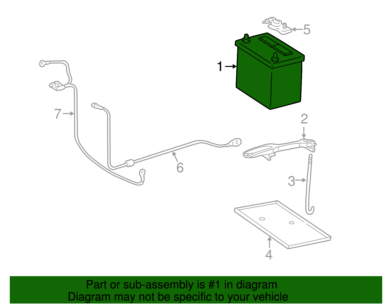 00544-27060-675 - Battery 1991-2007 Toyota | Longo Toyota Parts