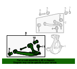 2014-2020 GM Lower Control Arm (Stamped Steel) 84114506 GM ...
