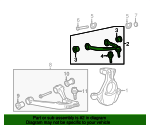 2014-2020 GM Upper Control Arm 84628487 GM | GMPartsDirect.com