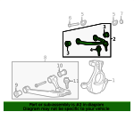 2014-2020 GM Upper Control Arm 84628488 GM | GMPartsDirect.com