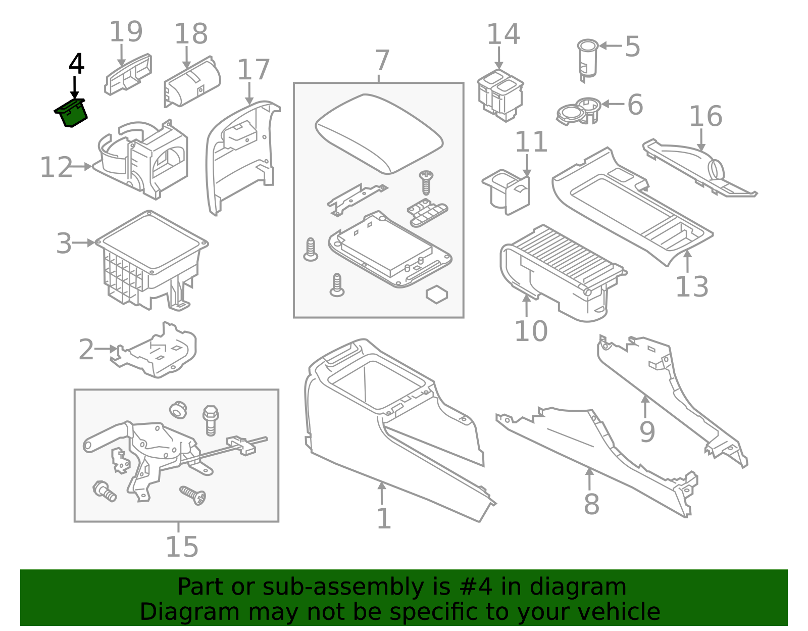 2015-2018 Subaru OEM NEW 2015-2018 Subaru Crosstrek WRX 2.0L Auxiliary ...