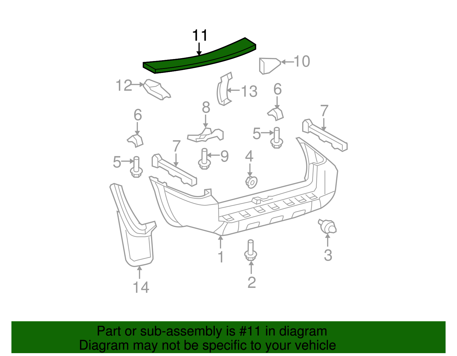 52615-35020 - Energy Absorber 2006-2009 Toyota 4Runner | Toyota San ...