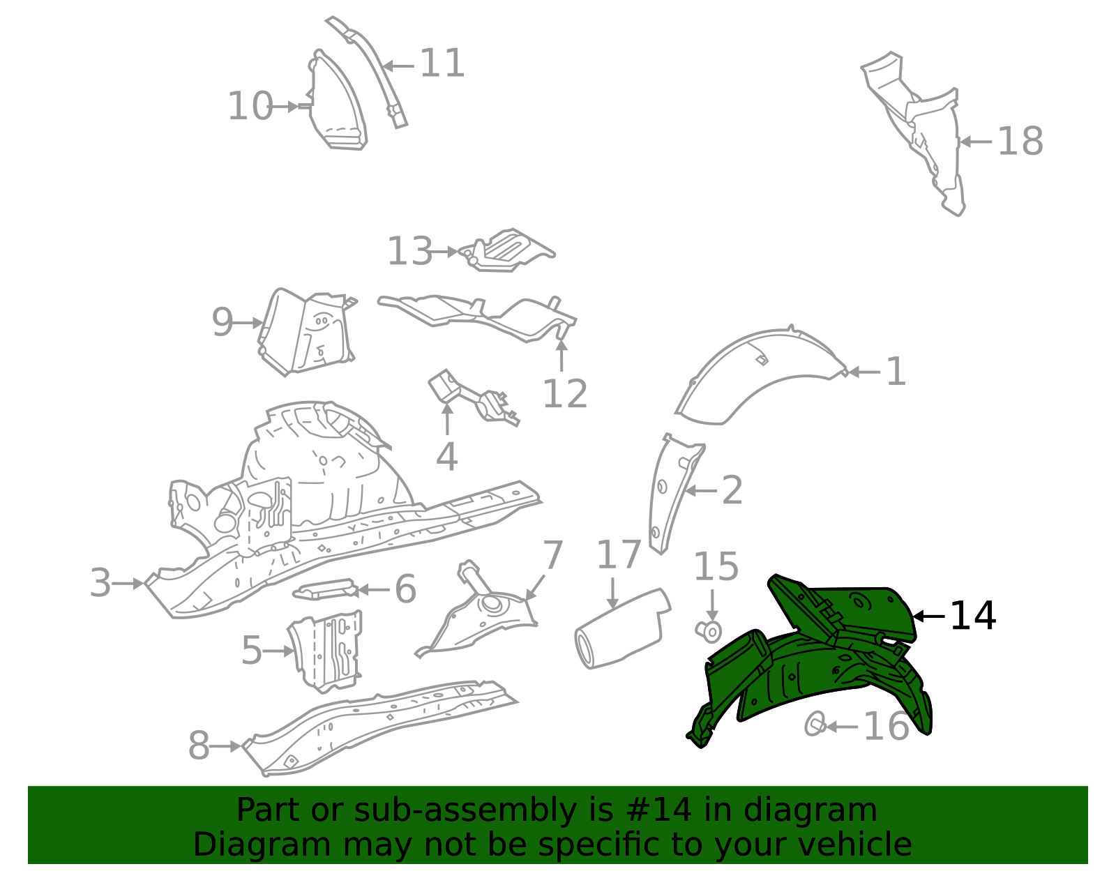 2020-2025 Toyota GR Supra Insulator 62612-WAA01 | Toyota Parts Center
