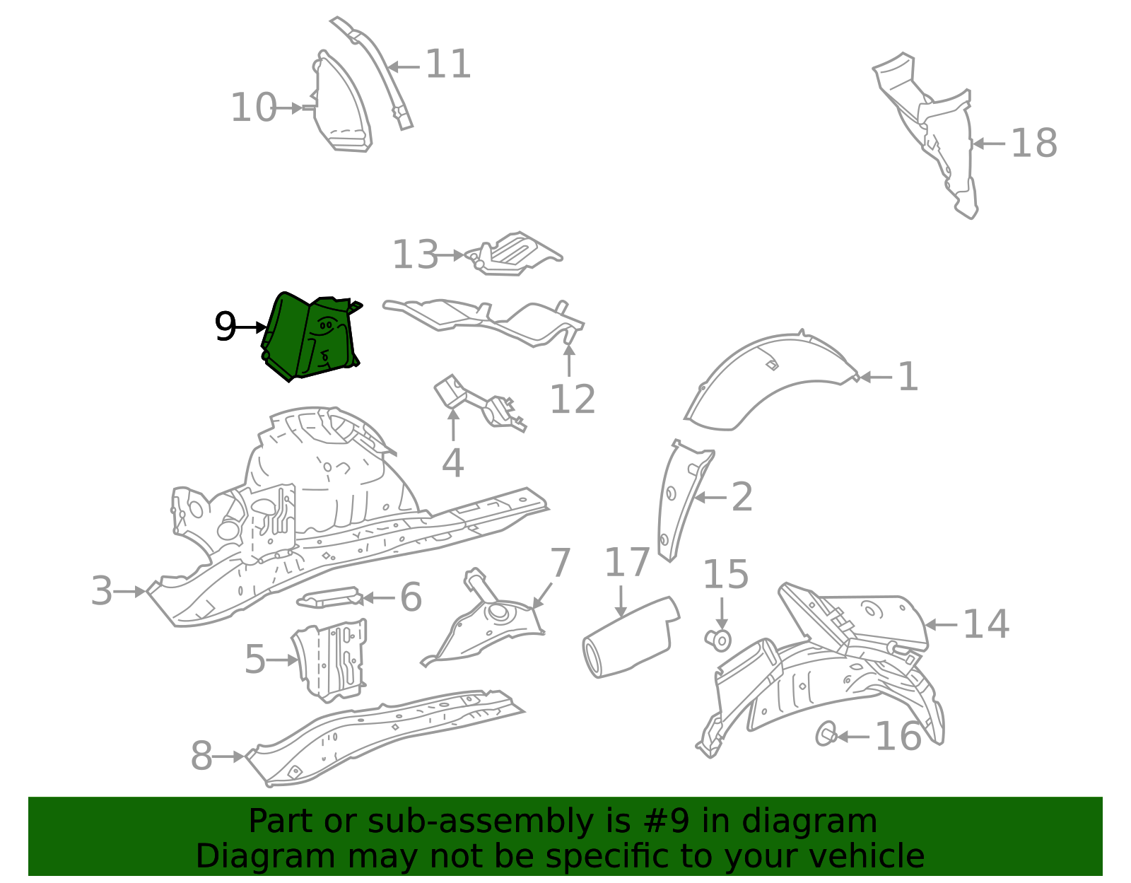 61712-WAA01 - 2020-2024 Toyota GR Supra - Gusset | Nucar Toyota Parts