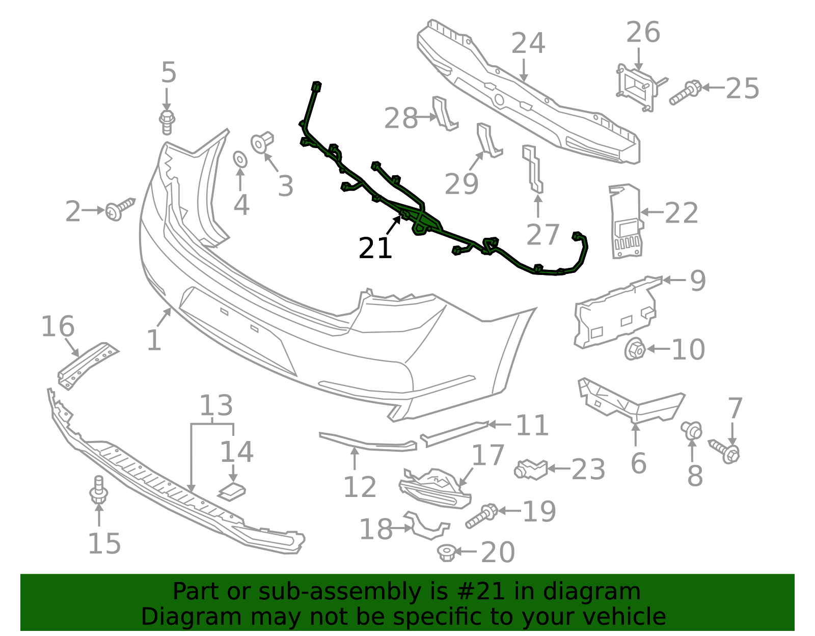 91890-F6020 - Harness 2017-2019 Kia Cadenza | Kia.Parts Store