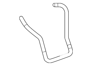 PSH-90 - Motorcraft™ Power Steering Return Hose - 2013-2014 Ford F-150 ...