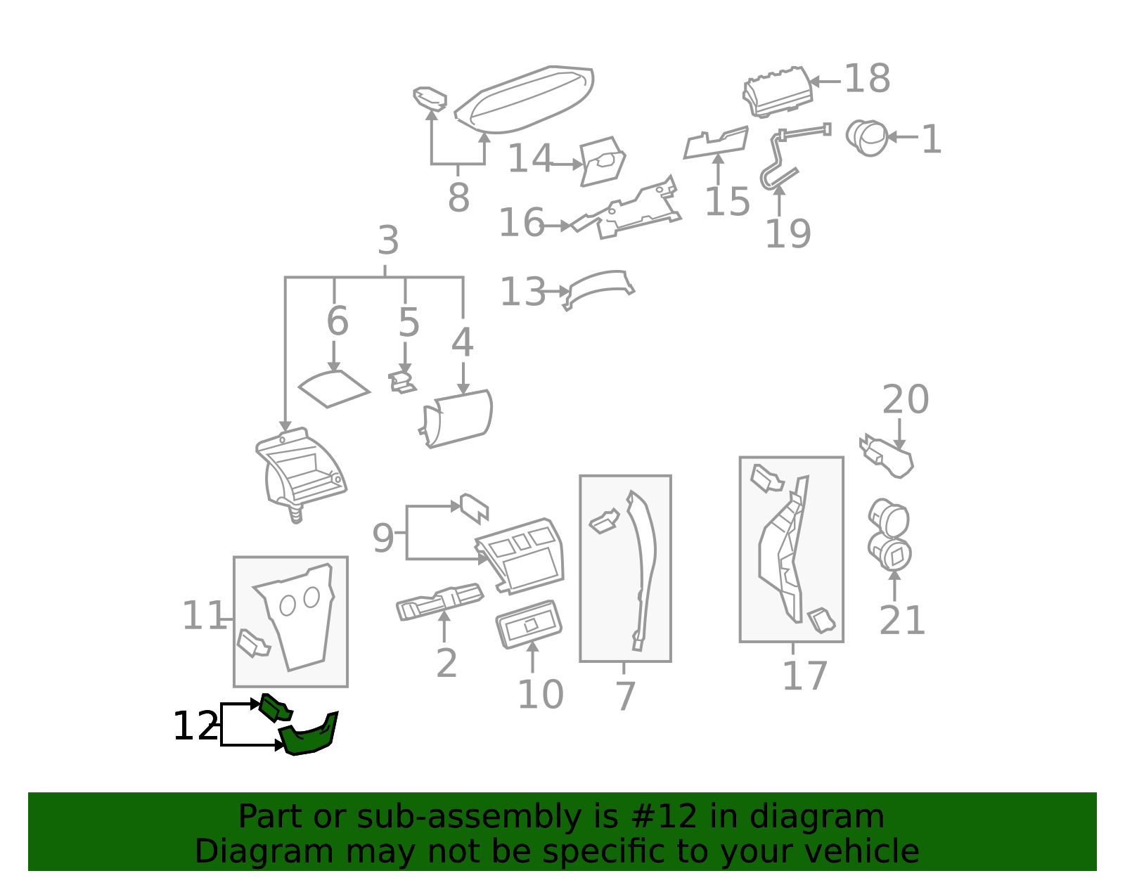 55434-52170-E0 - High-Quality Instrument Panel Trim Panel for 2007-2012 ...