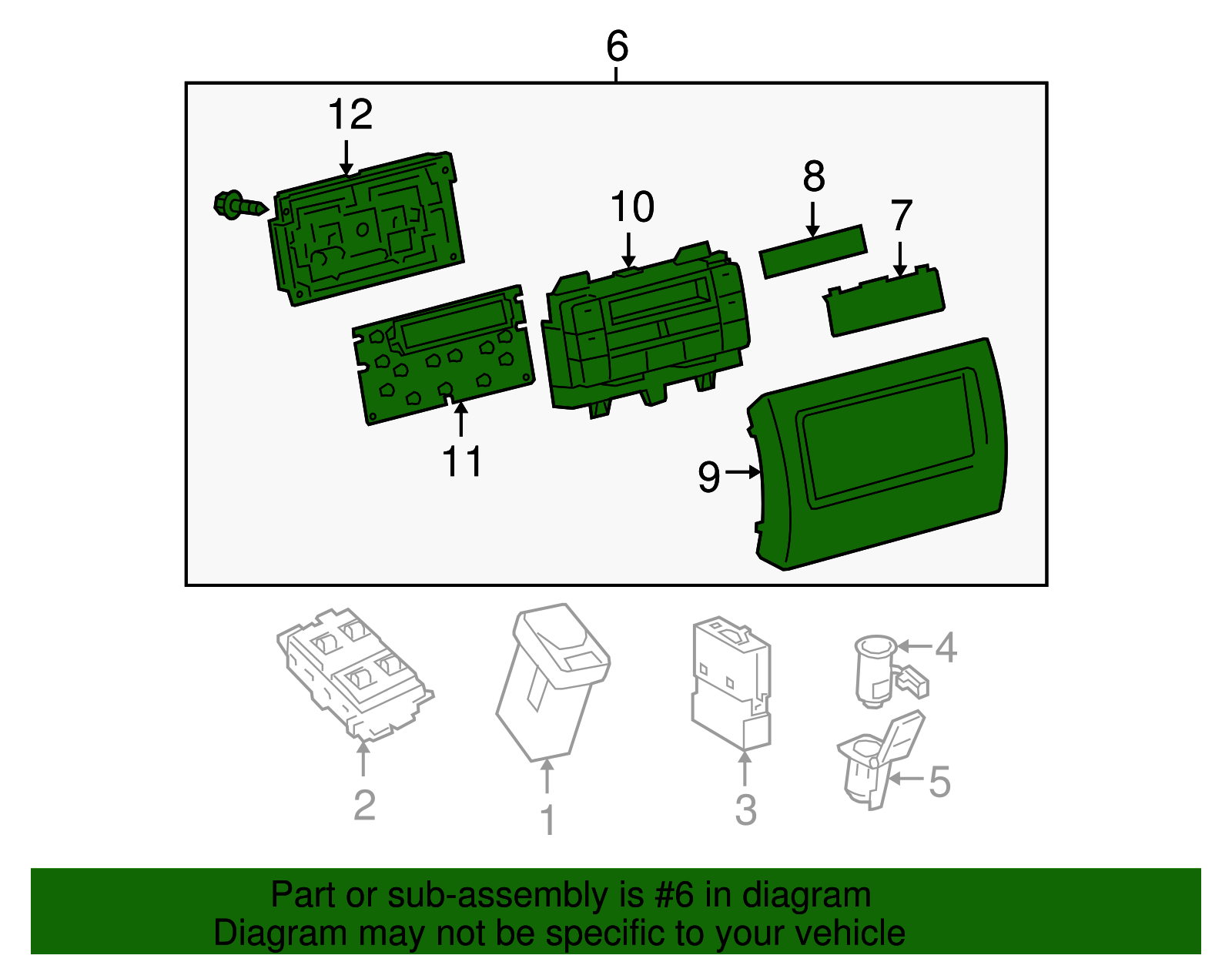 55900-60N00 - Heater & AC Control - 2014-2020 Lexus GX460 | My L Parts