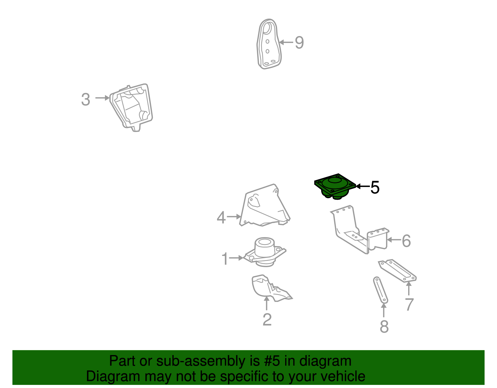 166-240-05-18 - Trans Mount 2011-2013 Mercedes-Benz | Mercedes-Benz ...