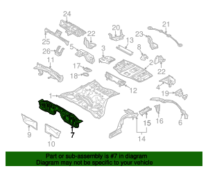74546-CD010 - Reinforcement 2003-2009 Nissan 350Z | Boro Nissan Parts