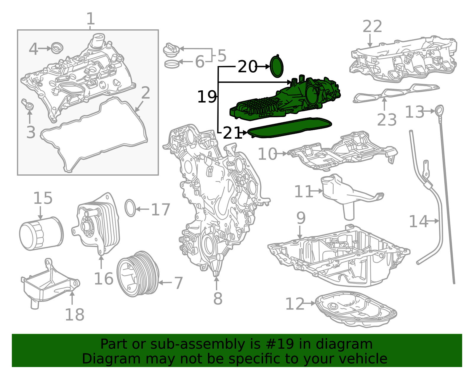 17190-F4010 - High-Quality Engine Intake Manifold for 2022-2025 Lexus ...