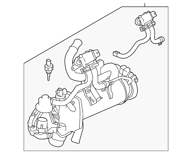 LR069681 - Egr Cooler - 2015-2020 Land-Rover | Land Rover Lake Bluff