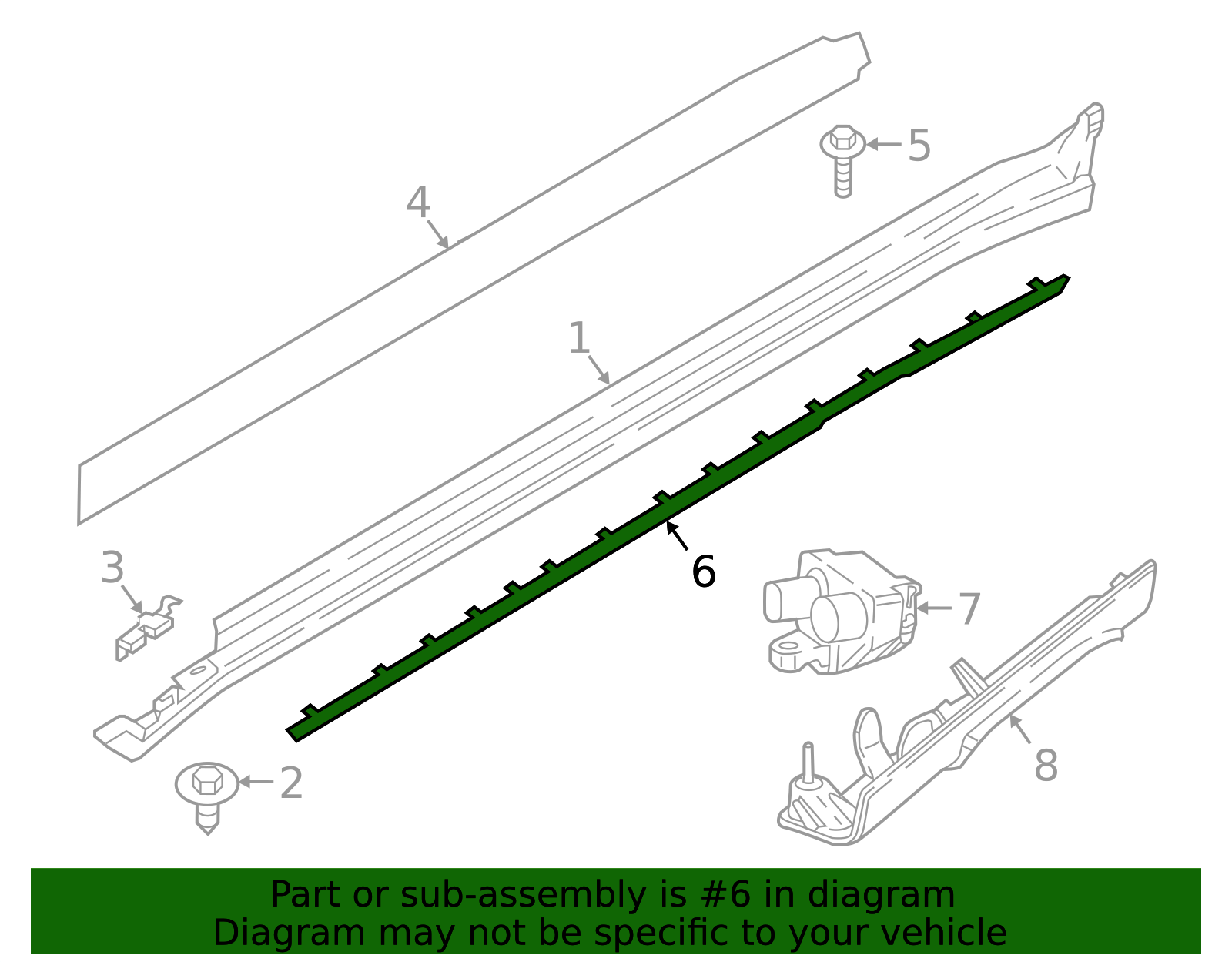 51-77-7-468-830 - Trim Molding 2019-2025 BMW X5 | Braman BMW & MINI Parts
