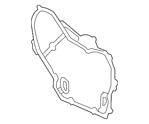Genuine Water Pump Access Cover Gasket for 2003-2011 Saab | Part ...