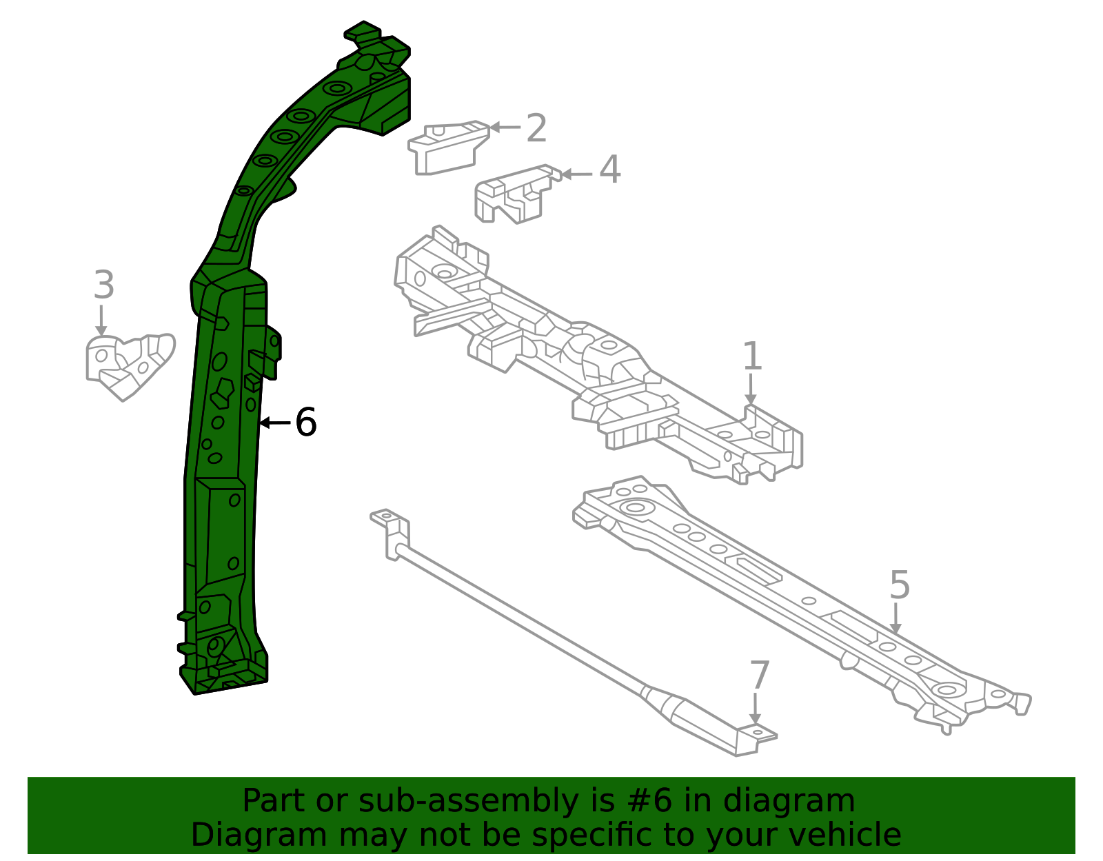 53202-F6012 - High-Quality Radiator Support Side Panel for 2022-2023 ...