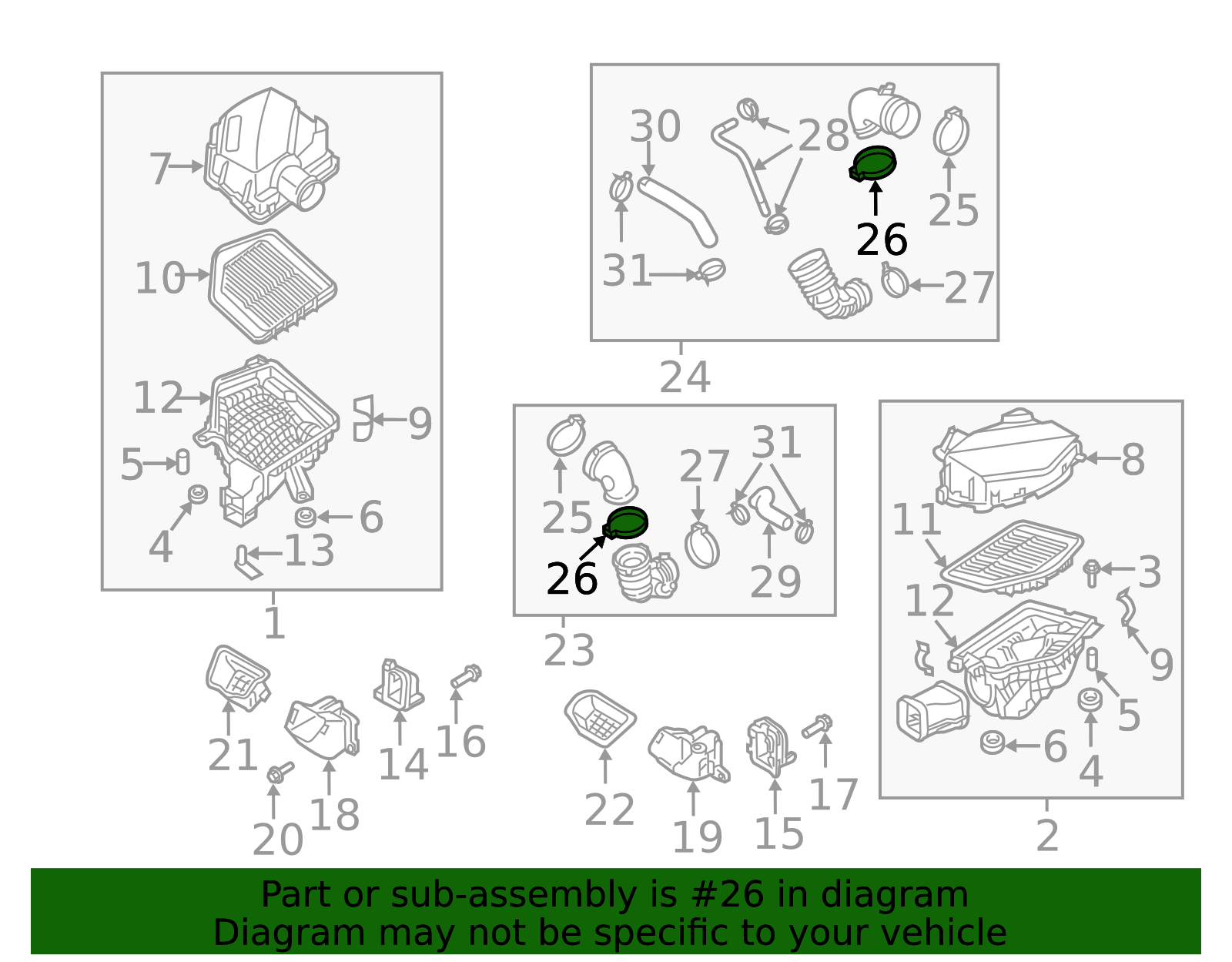 14716-08000 - High-Quality Intake Hose Clamp for 2016-2025 Hyundai ...