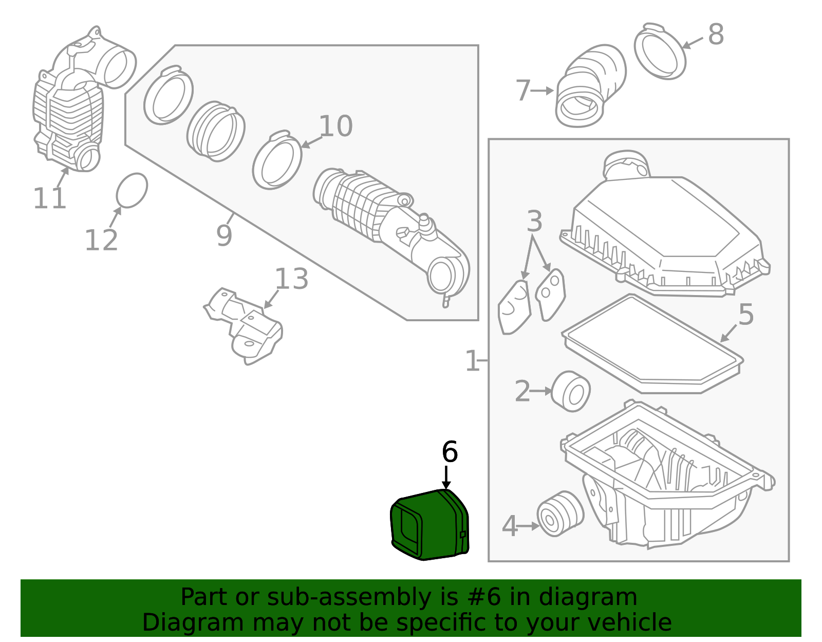 30792195 - Air Inlet - 2015-2018 Volvo | Volvo OEM Parts Direct