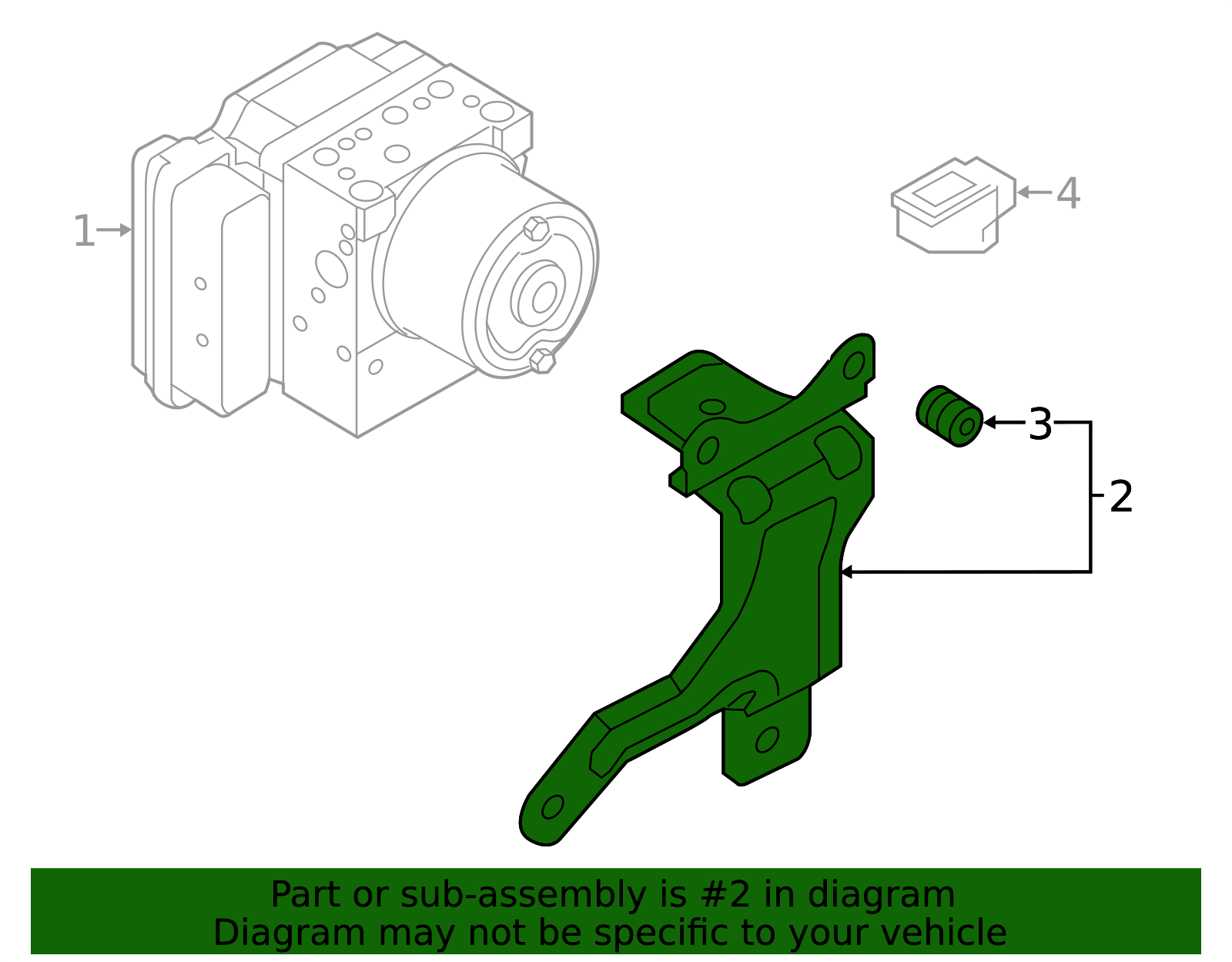 58960-3X500 - High-Quality Mount Bracket for AutoNation Parts
