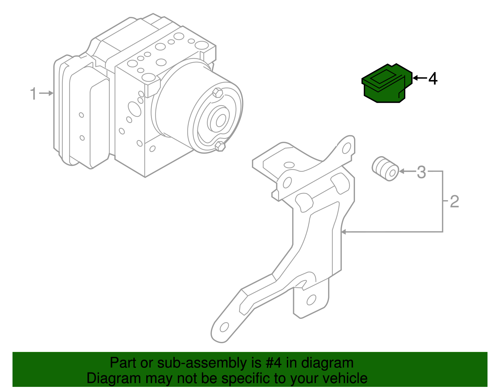 Hyundai - 95690-3V100 - Yaw Rate Sensor - 2007-2017 Hyundai | OEM ...