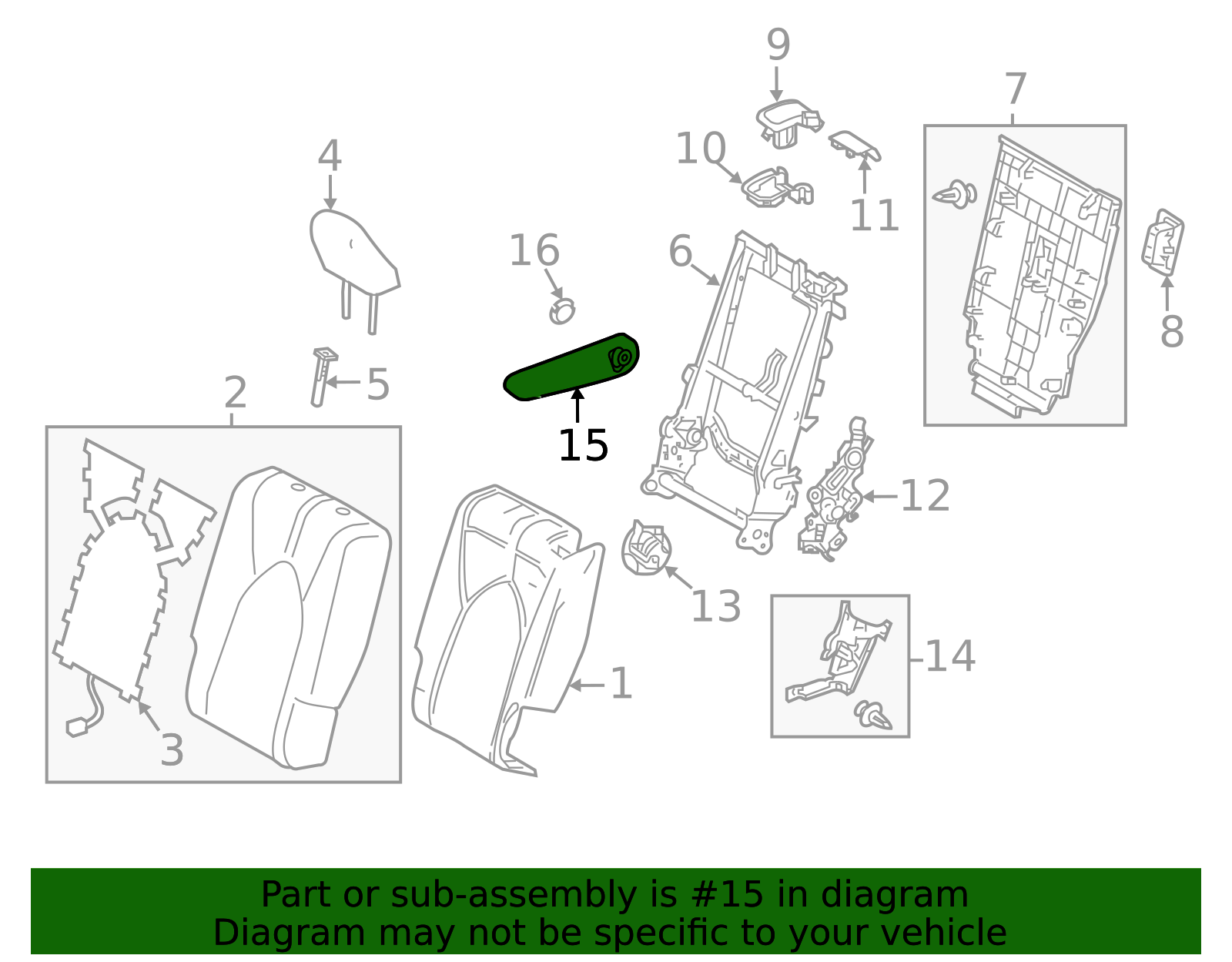 72820-0E030-E7 - Armrest 2020-2025 Toyota Highlander | Toyota San Diego ...