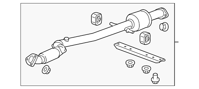2011-2016 Chevrolet Converter & Pipe 19420244 | Auto Parts Express