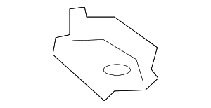 Genuine Toyota Fender Liner Retainer part# 53879-06030 for 2012-2018 ...