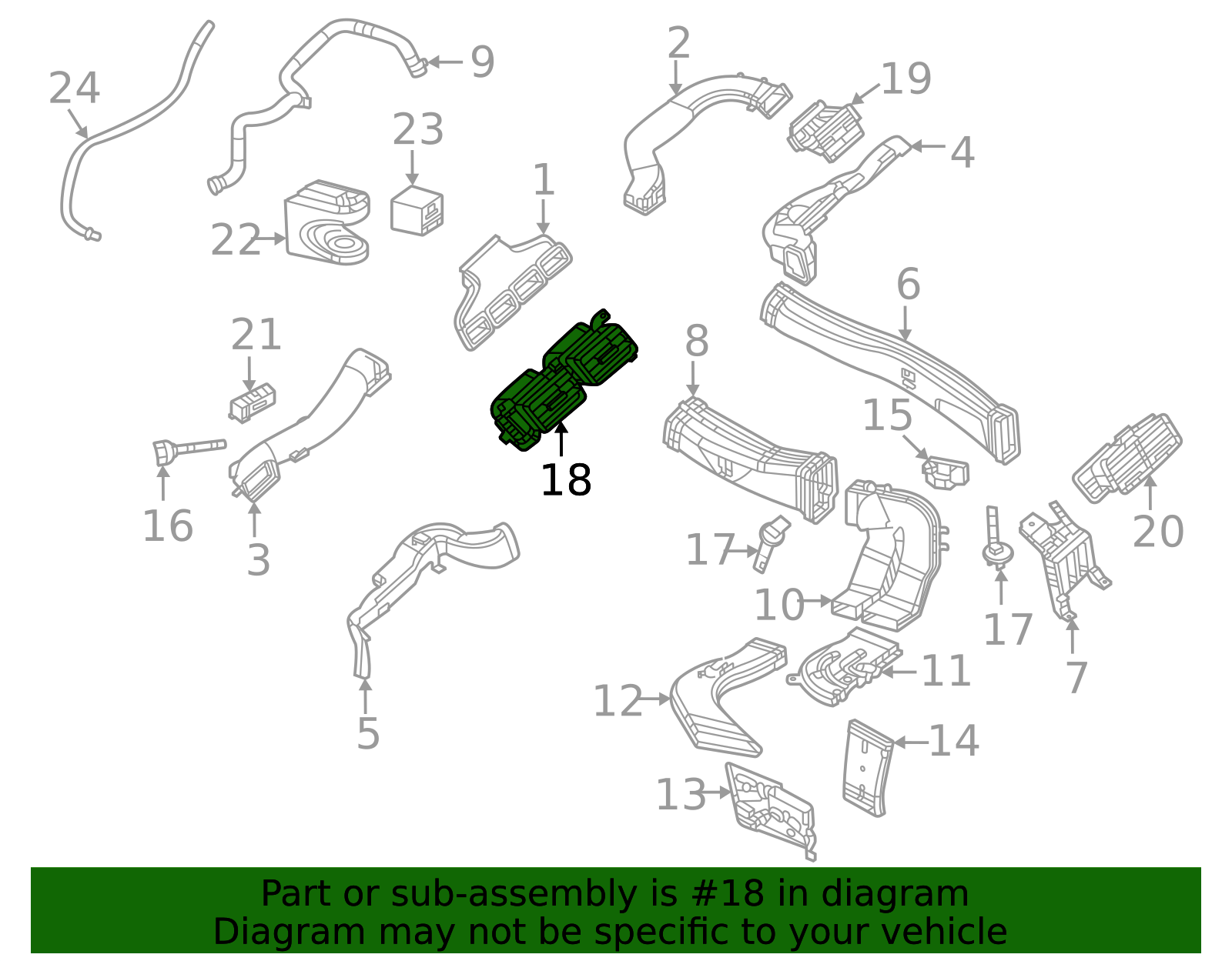 167-830-41-02 - Vent Grille 2024-2025 Mercedes-Benz | Mercedes-Benz ...