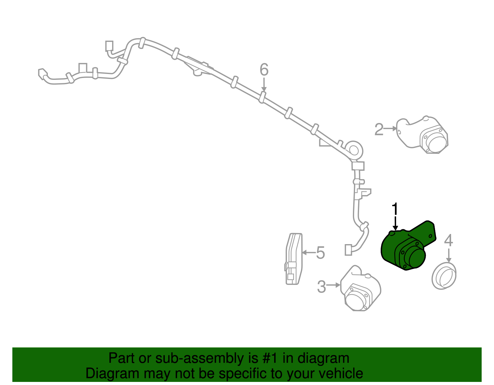 Genuine OEM Park Sensor Part# LR038084 Fits 2010-2017 Land Rover: Up To ...