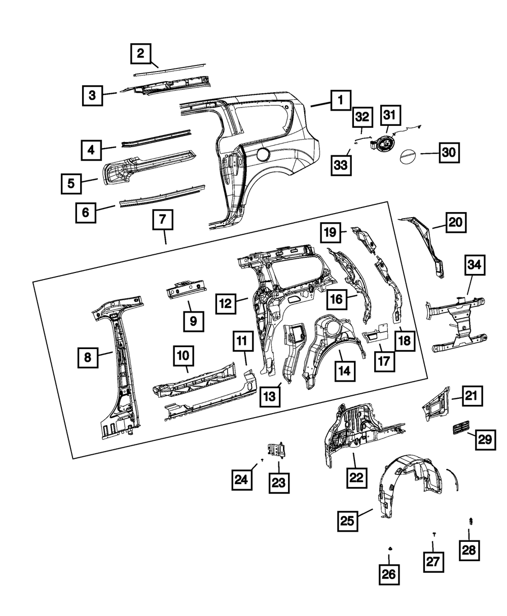 6510123AA - Specialty Nut 2011-2026 Mopar | The Official Mopar eStore