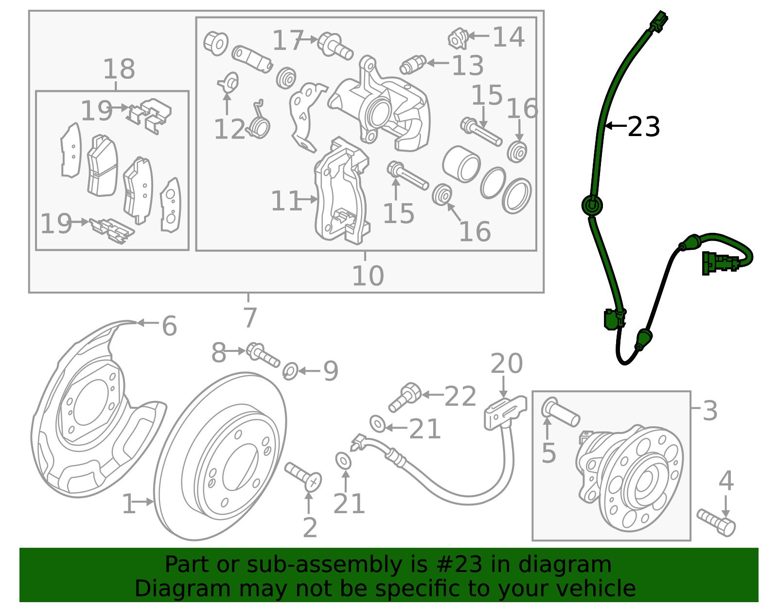 91920-B2100 - ABS Sensor 2014-2019 Kia | Kia.Parts Store